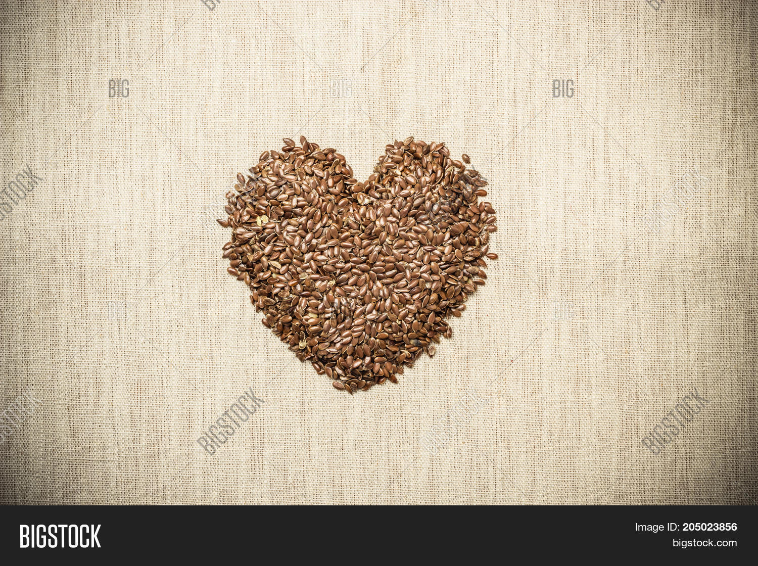 Raw Flax Seeds Linseed Image & Photo (Free Trial) | Bigstock