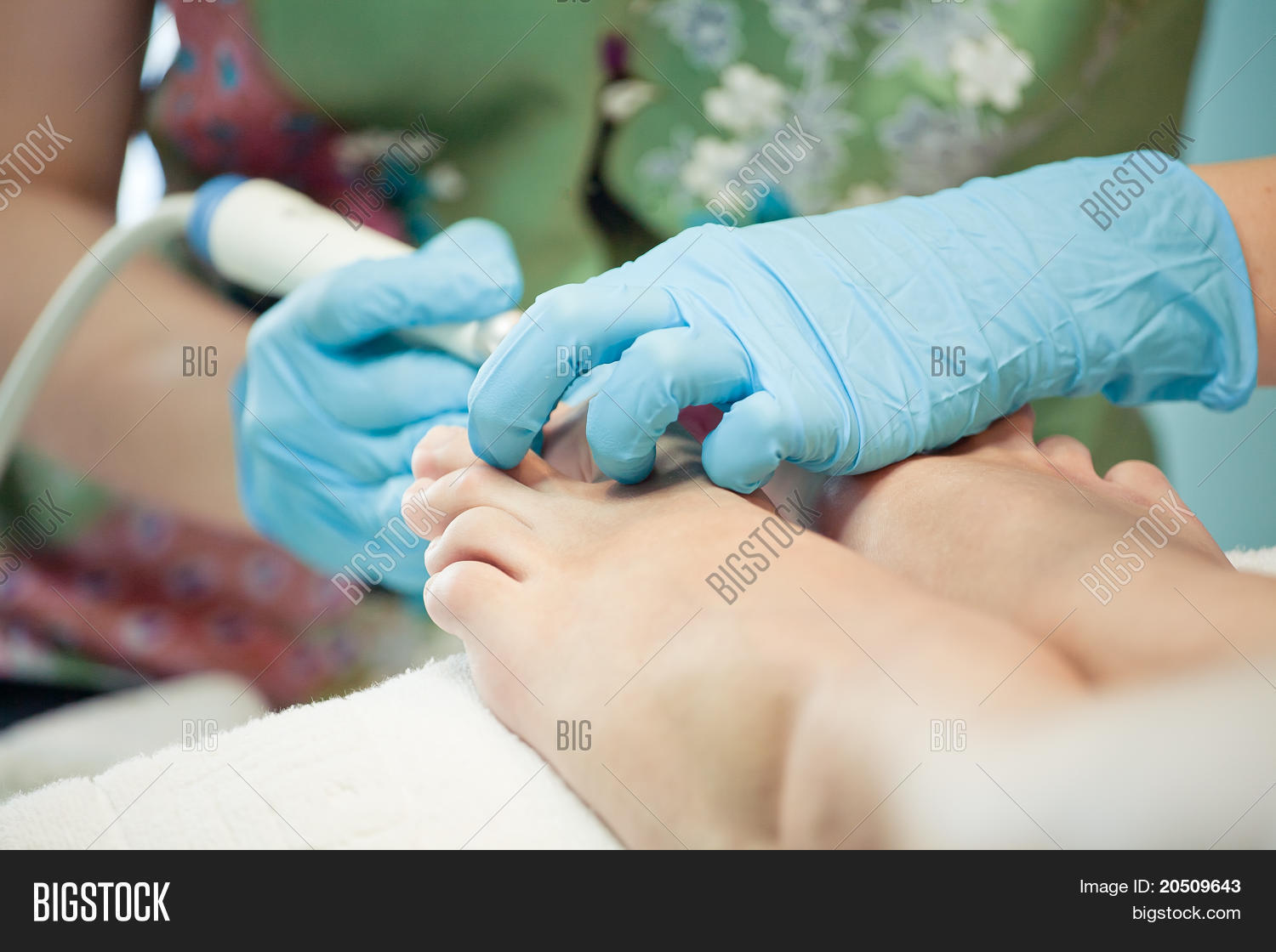 Wrap Feet Pedicure Image & Photo (Free Trial) | Bigstock