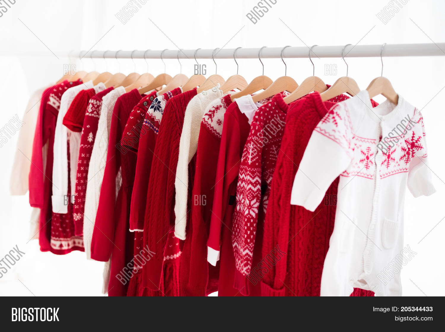 Clothes Rack Red Image & Photo (Free Trial) | Bigstock