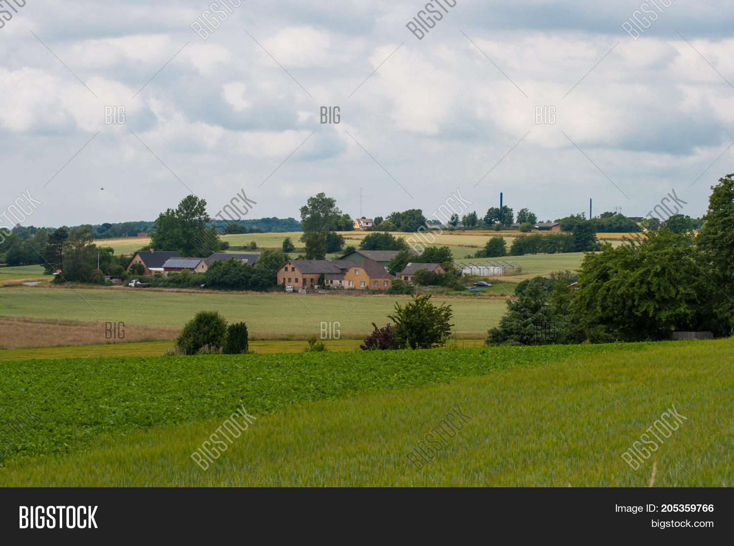 Danish Countryside Image & Photo (Free Trial) | Bigstock