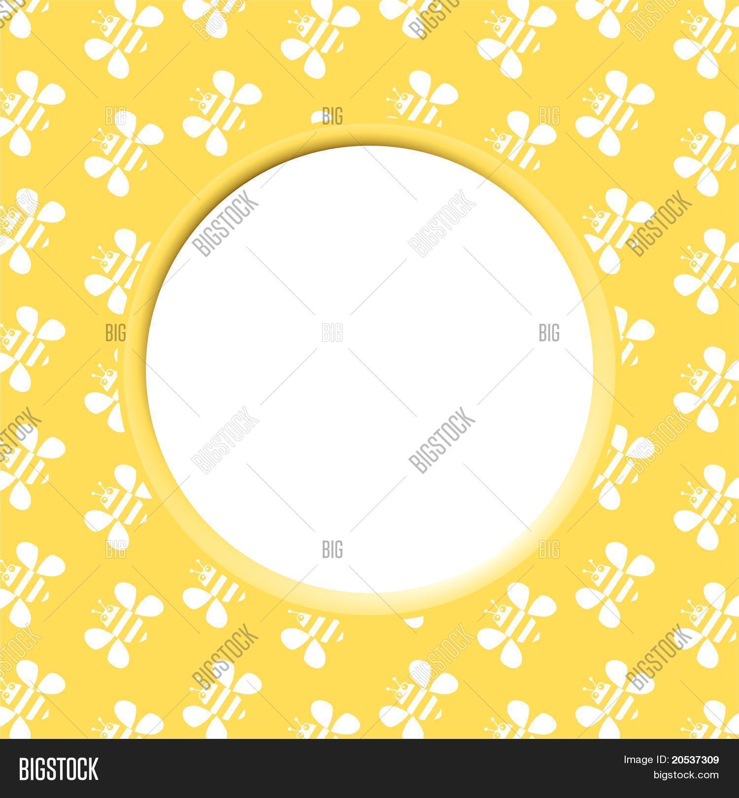 Bee Border Image & Photo (Free Trial) | Bigstock