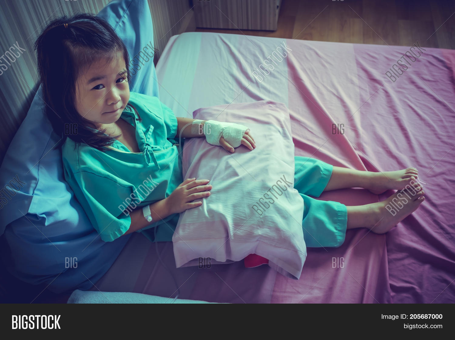 Illness Asian Child Image & Photo (Free Trial) | Bigstock
