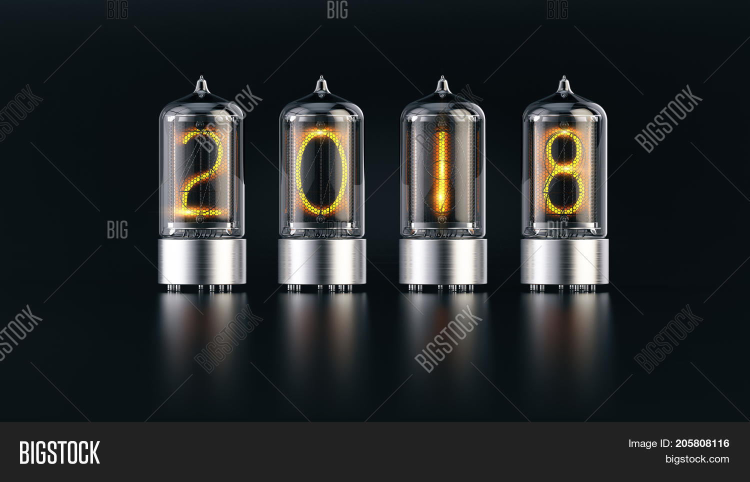Nixie Tube Indicator Image & Photo (Free Trial) | Bigstock