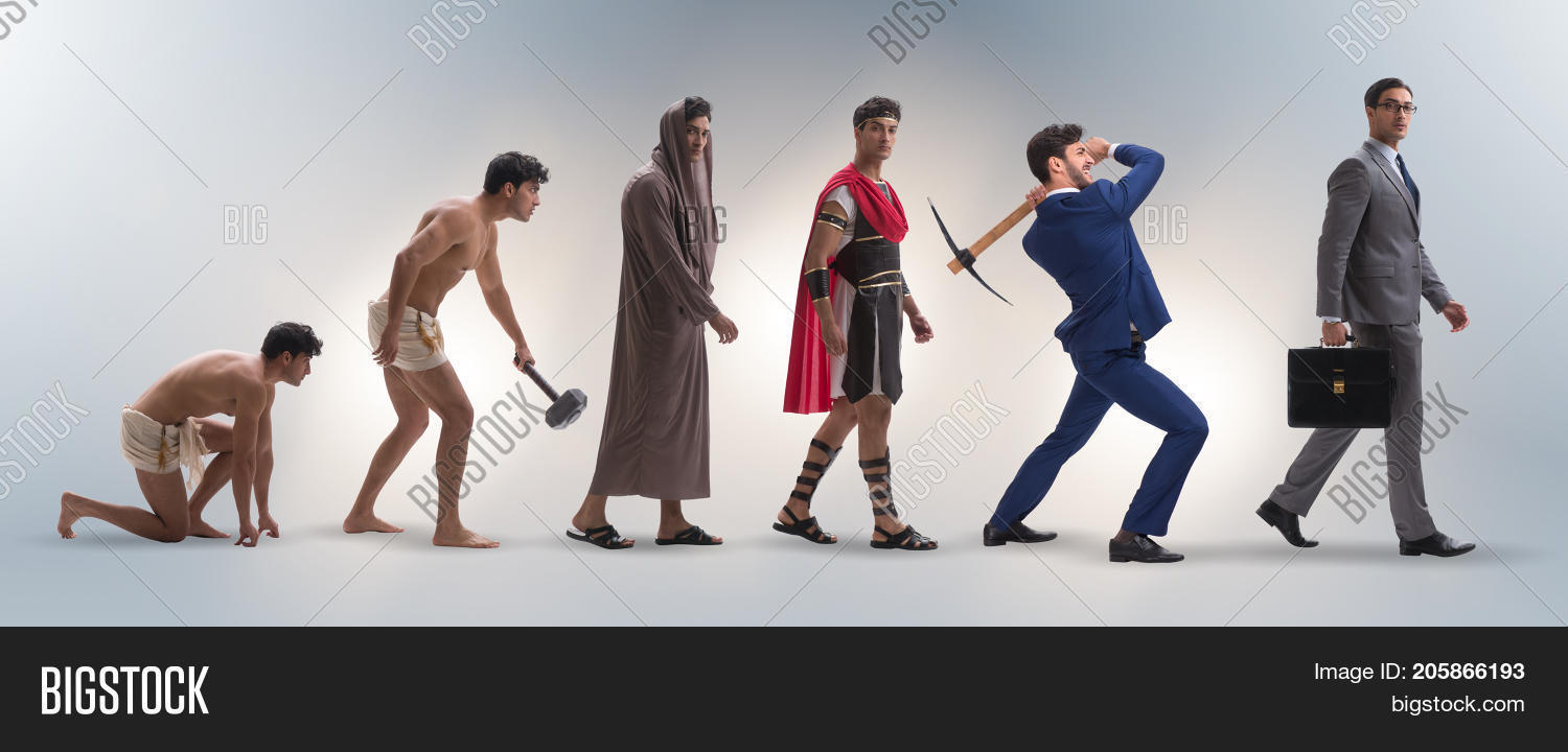 Progression Man Image & Photo (Free Trial) | Bigstock