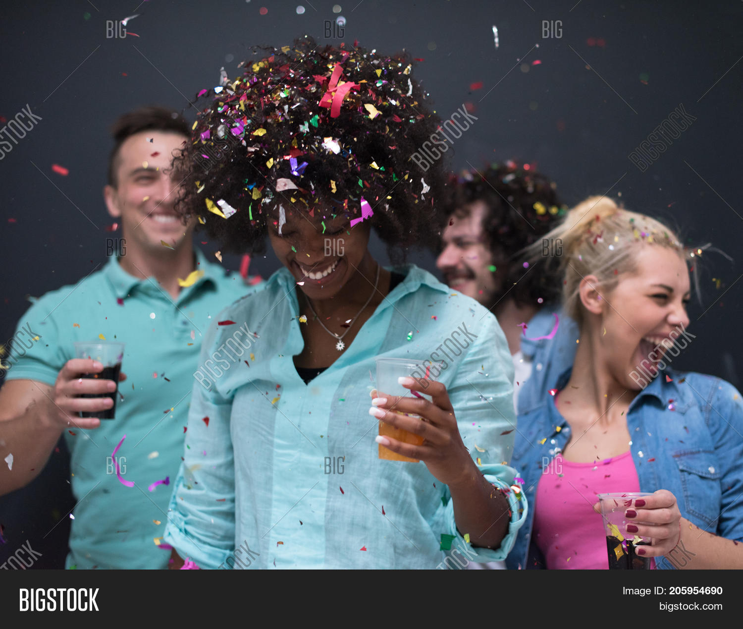 Confetti Party Image & Photo (Free Trial) | Bigstock