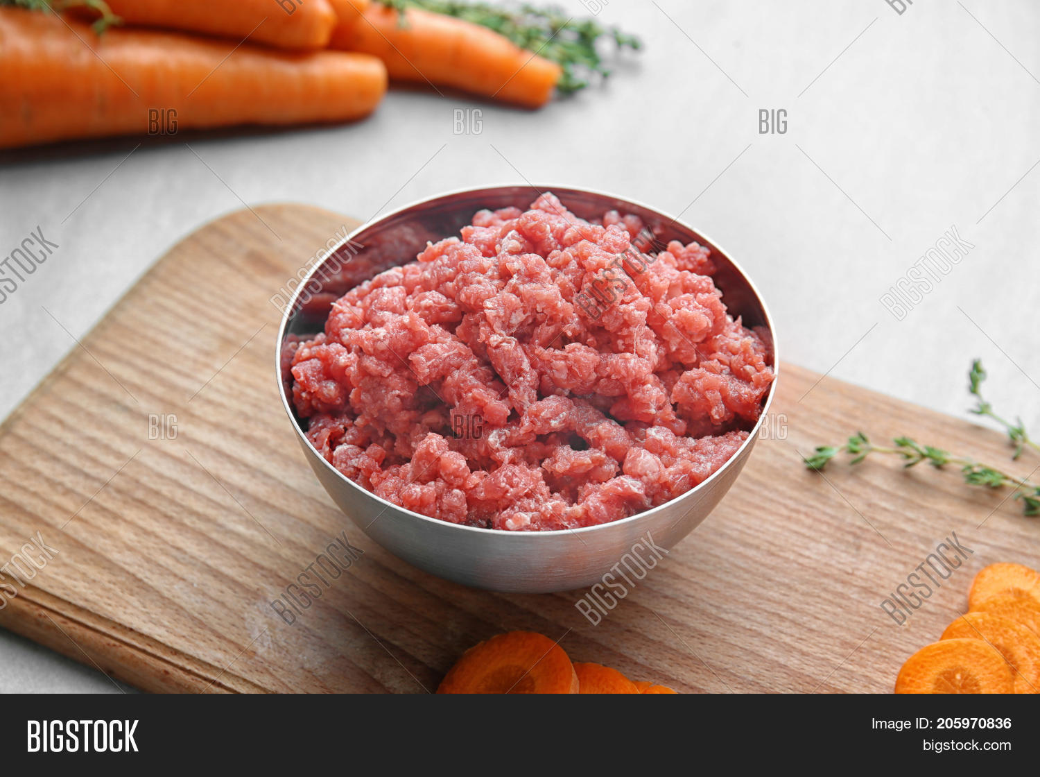 Bowl Fresh Forcemeat Image & Photo (Free Trial) | Bigstock