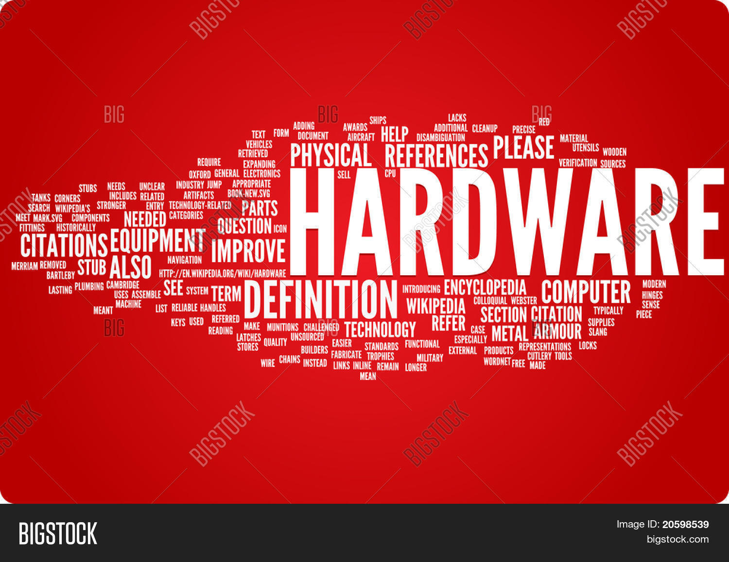 Hardware Word Cloud Vector & Photo (Free Trial) | Bigstock