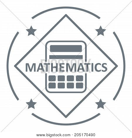Mathematics Logo. Vector & Photo (Free Trial) | Bigstock