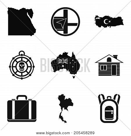 Cartography Icons Set Vector & Photo (Free Trial) | Bigstock