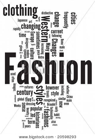 Fashion Word Cloud Vector & Photo (Free Trial) | Bigstock