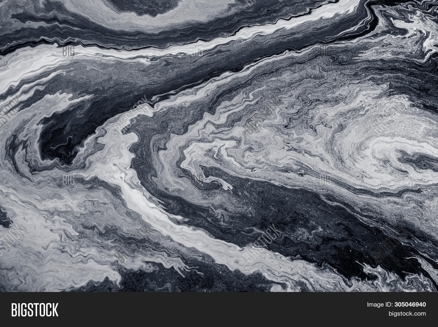 Gray Fluid Art Image & Photo (Free Trial) | Bigstock