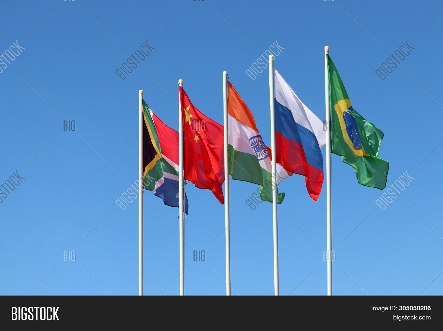 Waving Flags Brics Image & Photo (Free Trial) | Bigstock