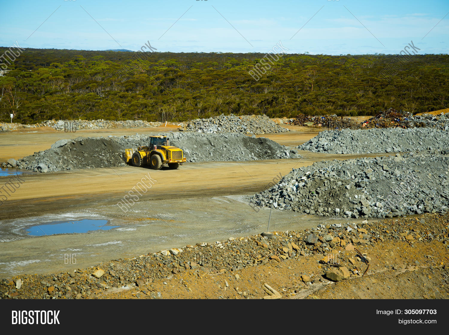 Rock Piles Ore Active Image & Photo (Free Trial) | Bigstock