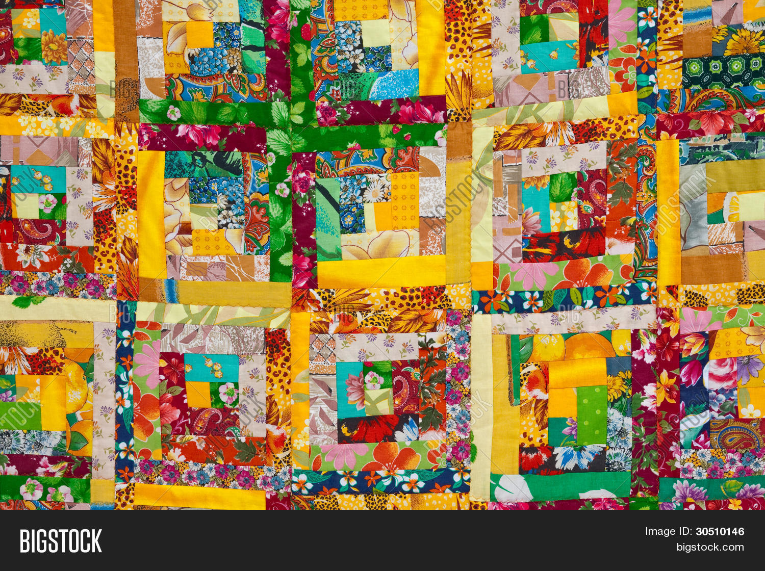 Colorful Quilt Image & Photo (Free Trial) | Bigstock