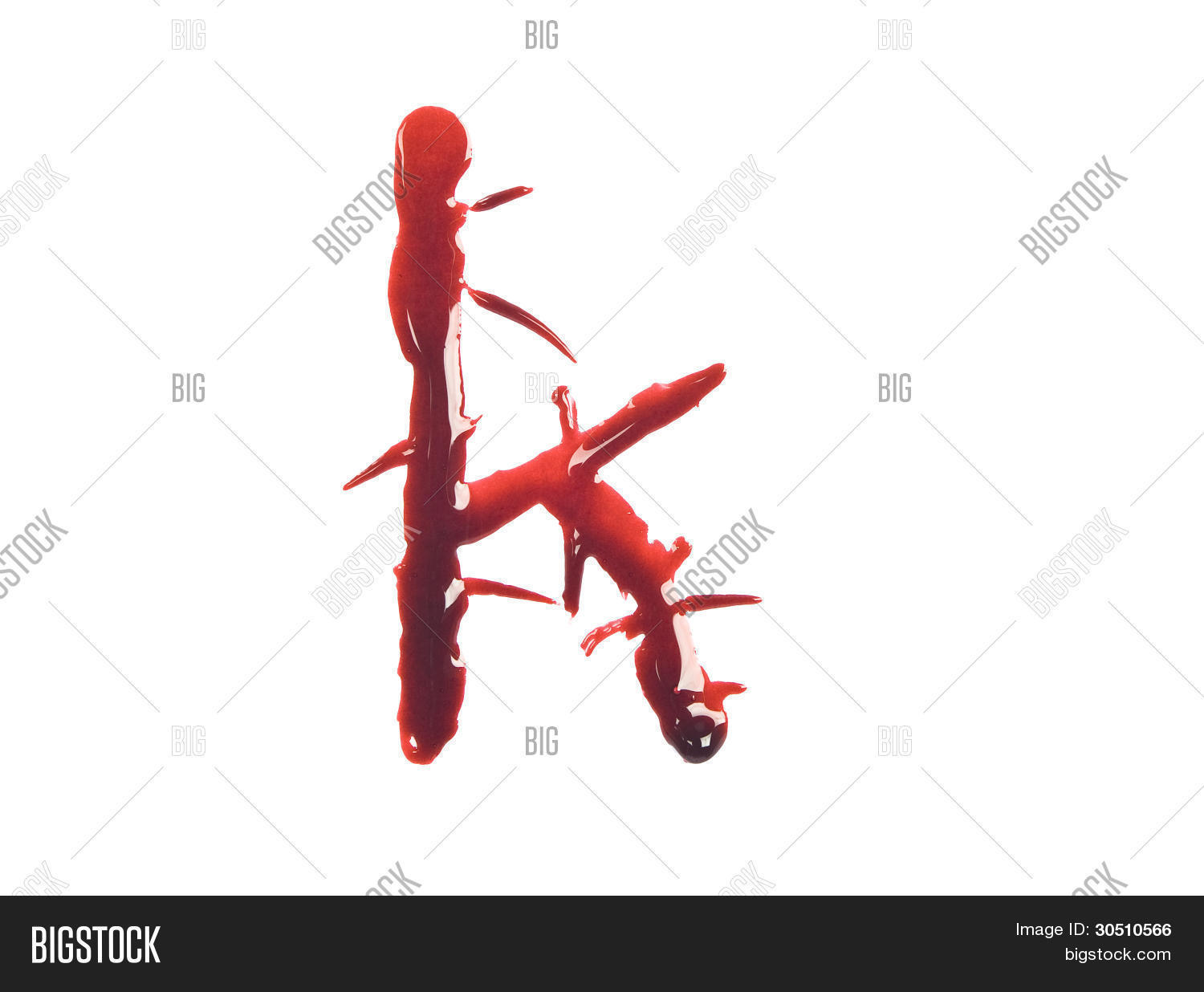 Dripping Slashed Blood Image & Photo (Free Trial) | Bigstock