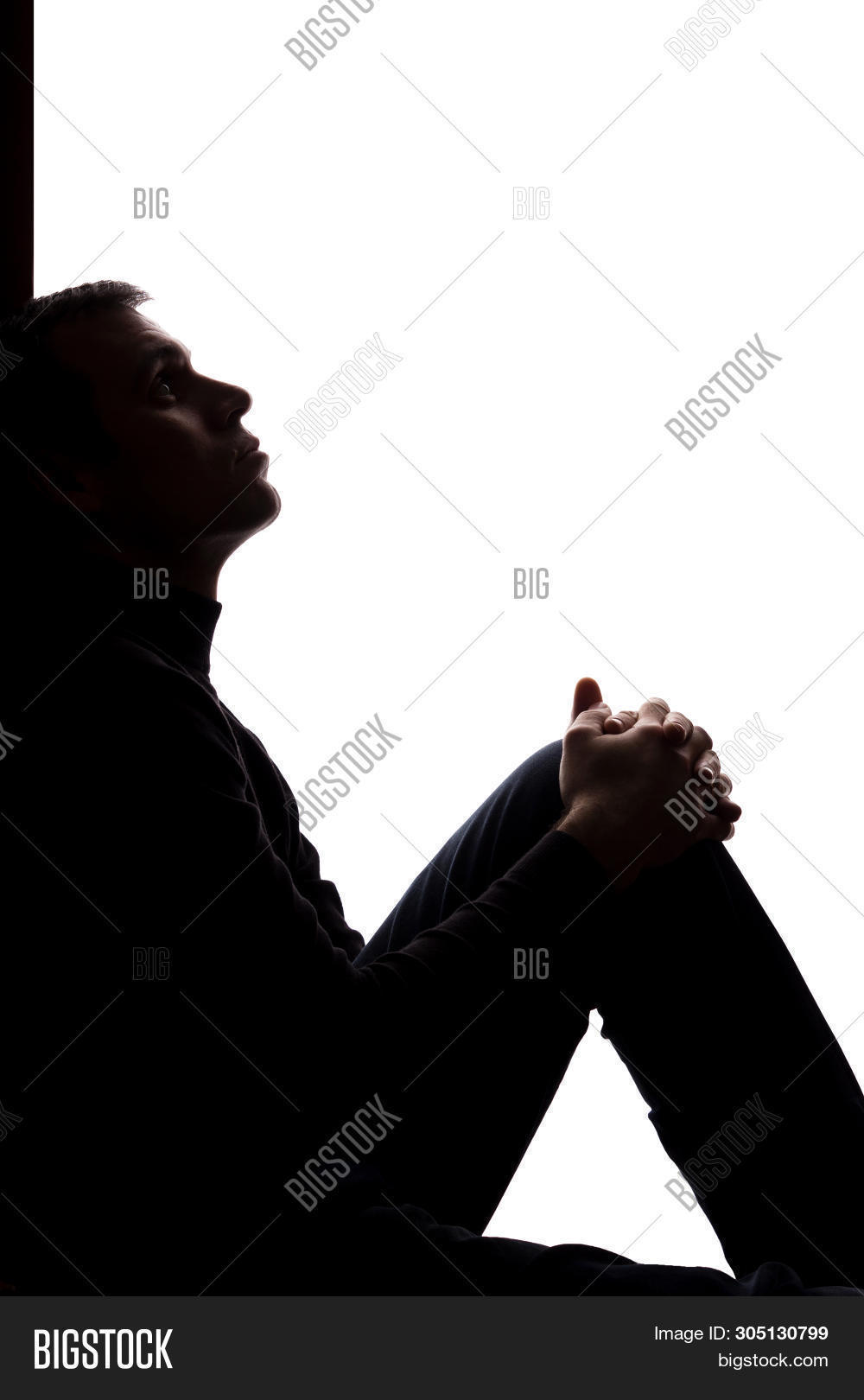 Young Man Looking Hope Image & Photo (Free Trial) | Bigstock