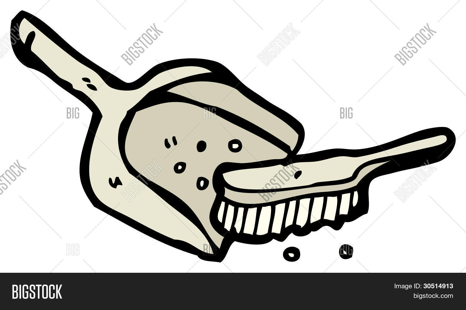 Dust Pan Brush Cartoon Image & Photo (Free Trial) | Bigstock