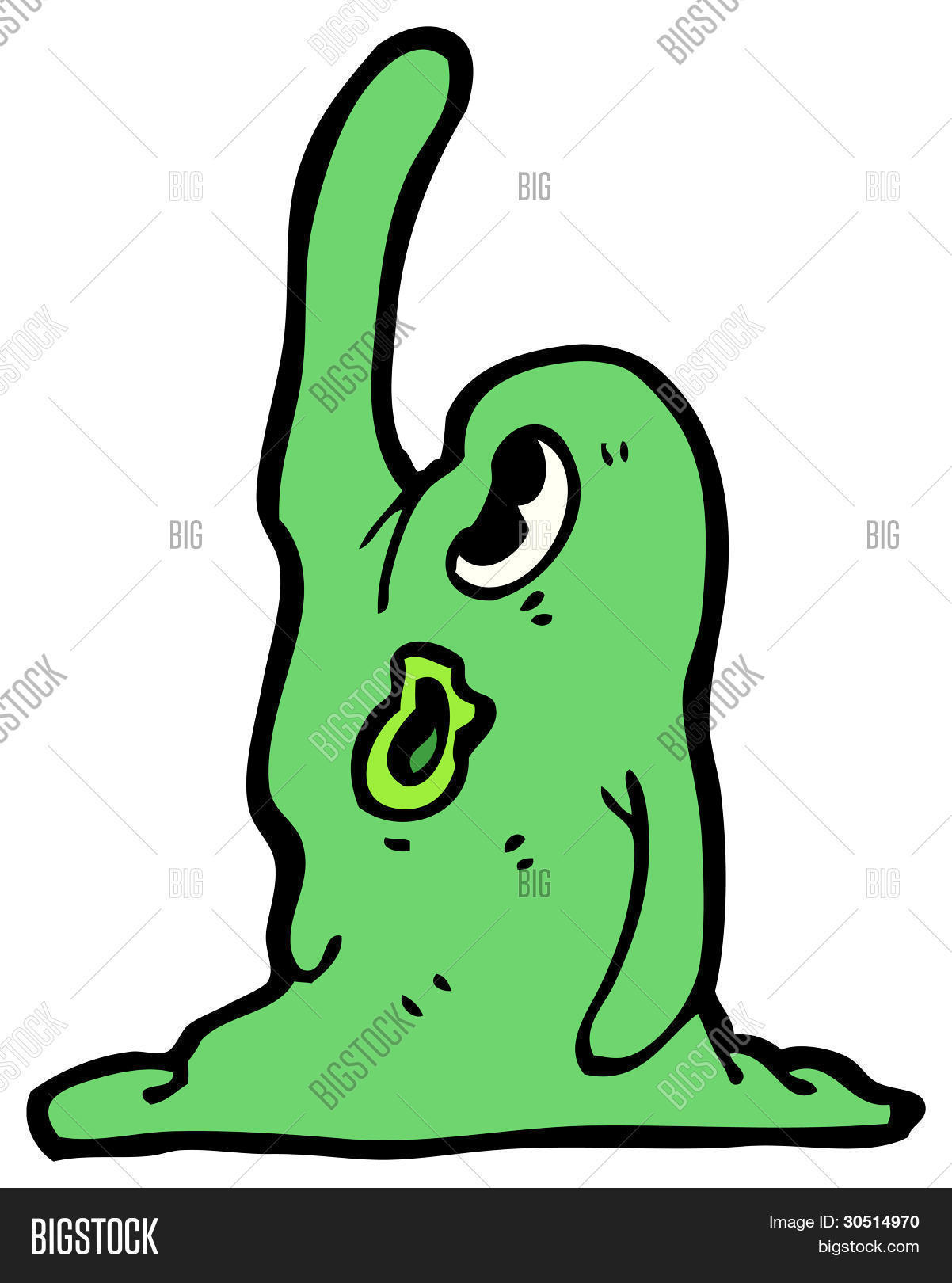 Slime Blob Monster Image & Photo (Free Trial) | Bigstock