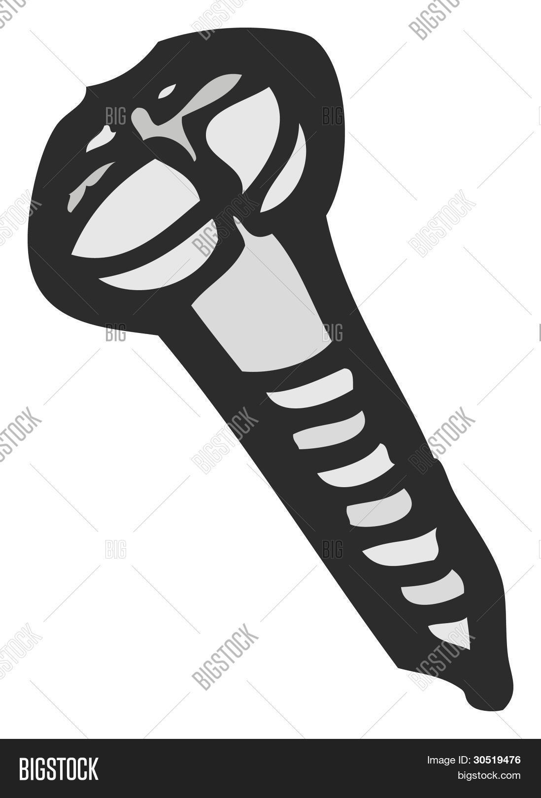 Cartoon Screw Image & Photo (Free Trial) | Bigstock