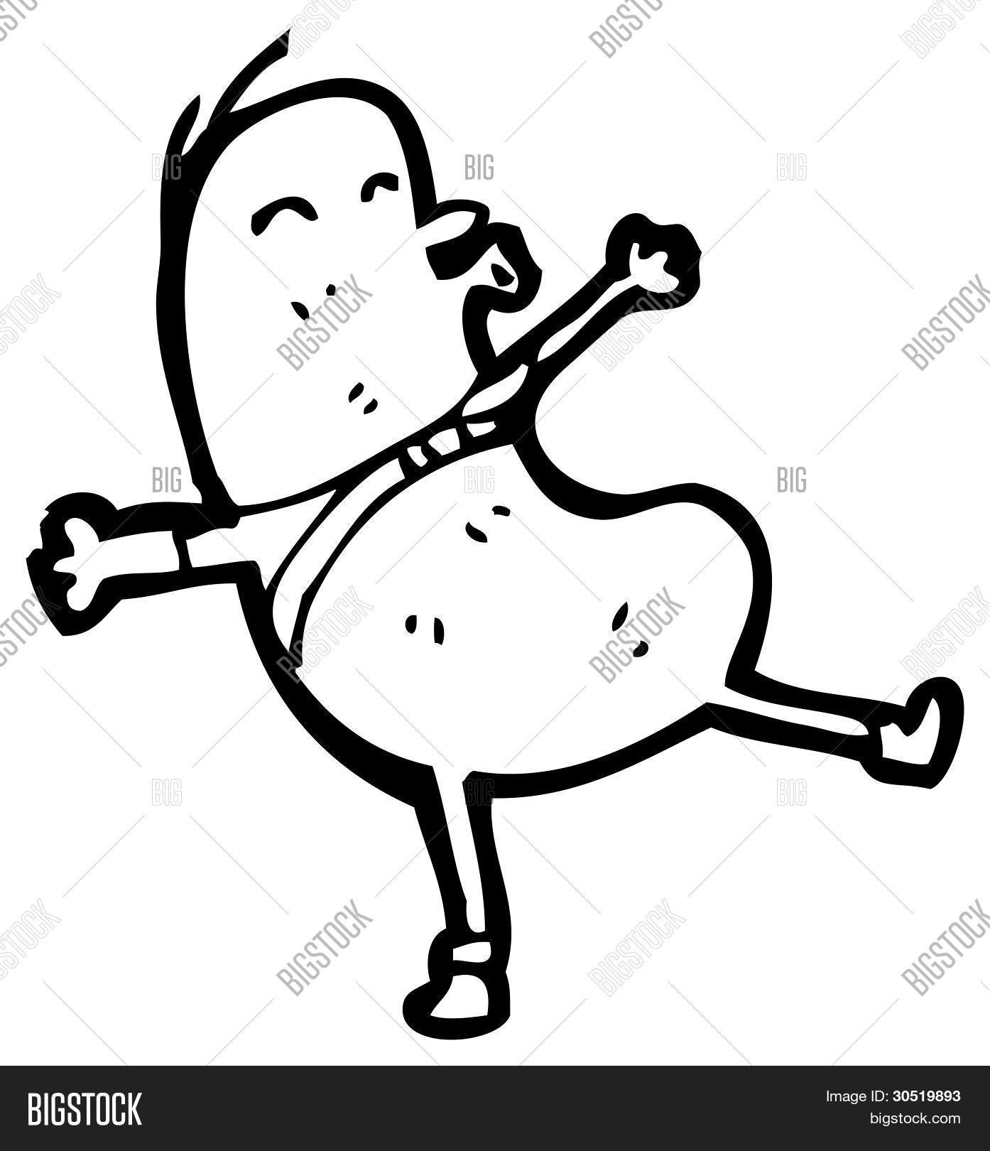 Funny Bean Shaped Man Image & Photo (Free Trial) | Bigstock