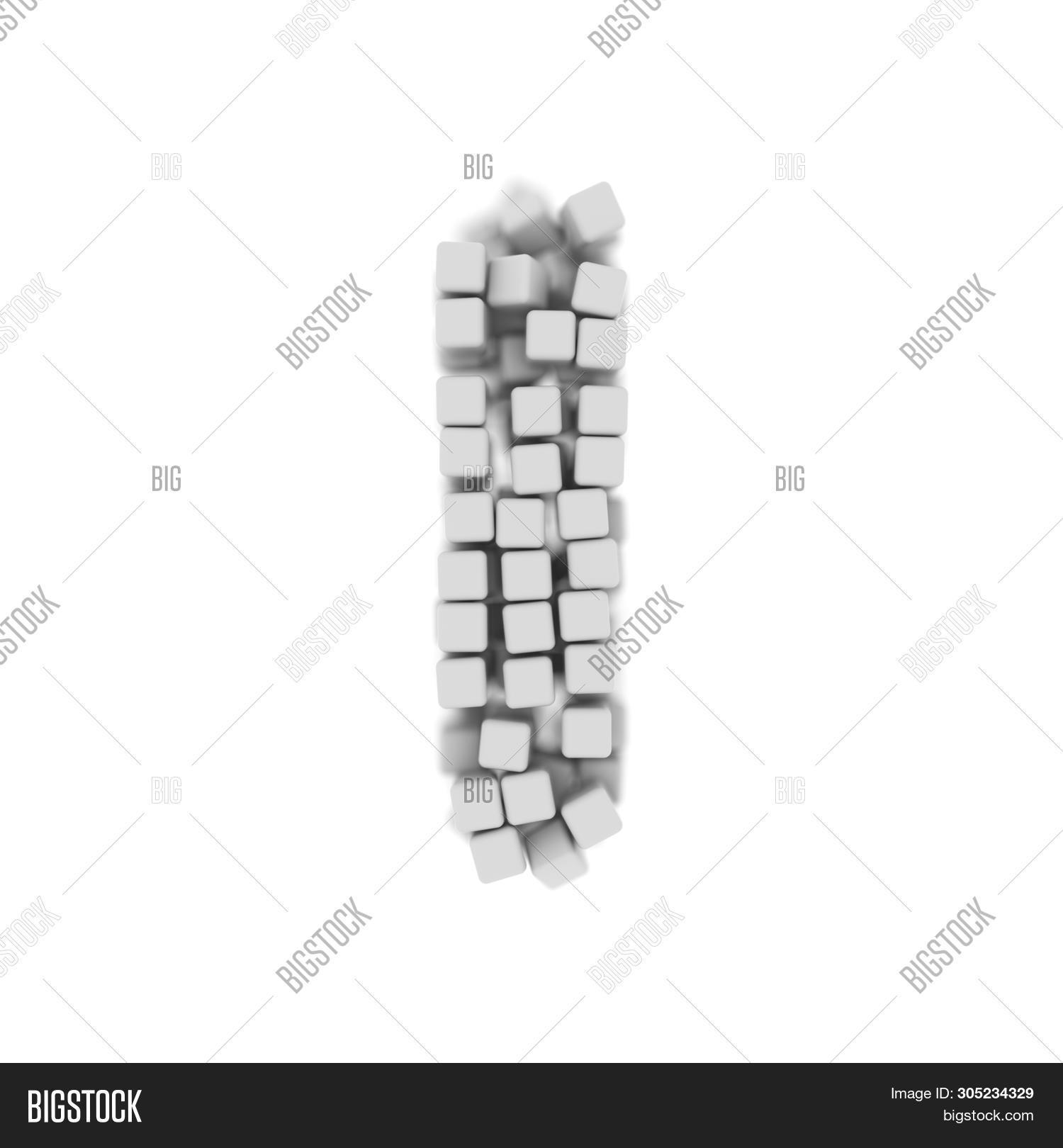White Cube Letter L - Image & Photo (Free Trial) | Bigstock