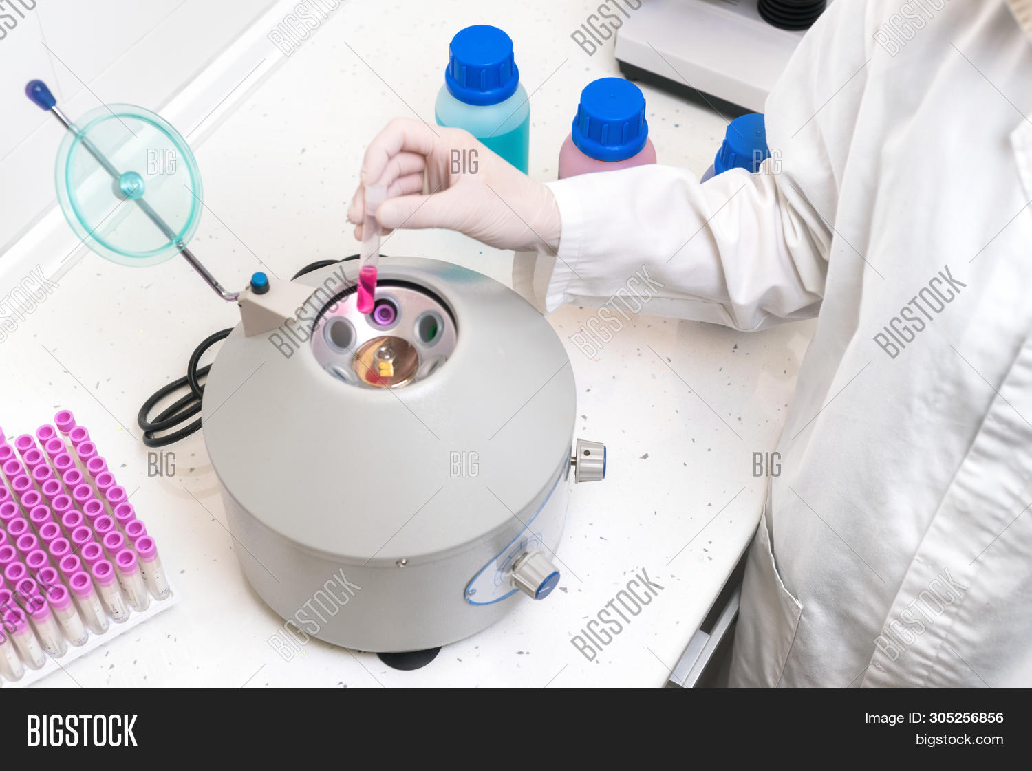 Researcher Using Image & Photo (Free Trial) | Bigstock