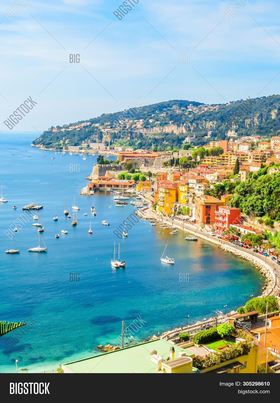 Seaside Town On French Image & Photo (Free Trial) | Bigstock