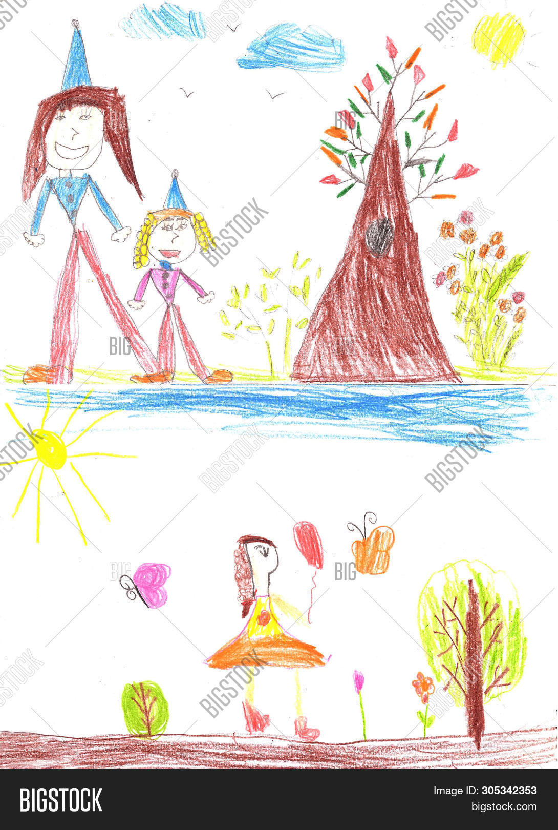 Imagen y foto Pencil Drawing (prueba gratis) | Bigstock