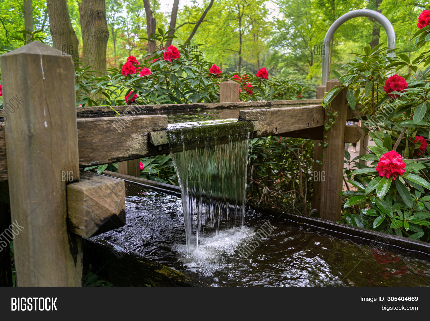 Tranquil Water Feature Image & Photo (Free Trial) | Bigstock