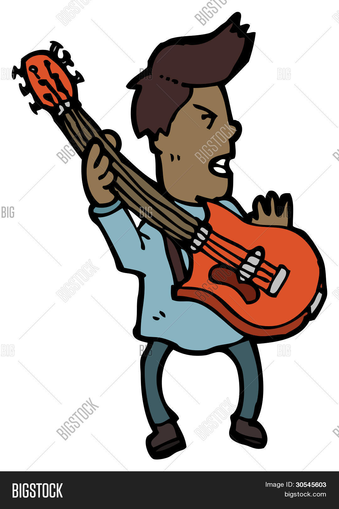 Man Playing Guitar Image & Photo (Free Trial) | Bigstock
