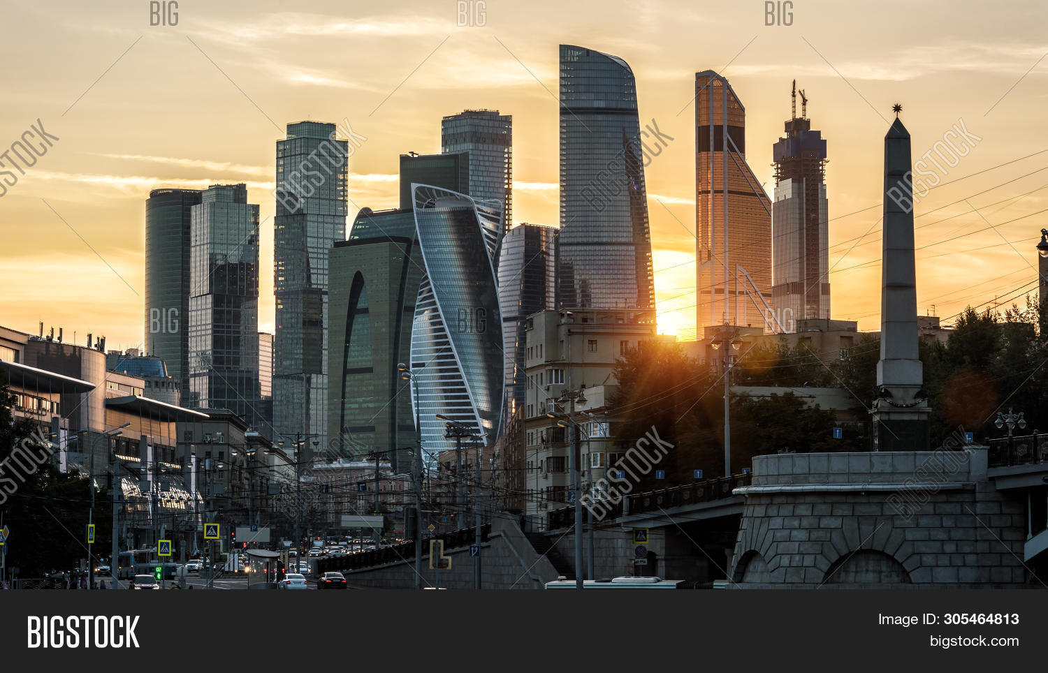 Moscow-city Sunset, Image & Photo (Free Trial) | Bigstock