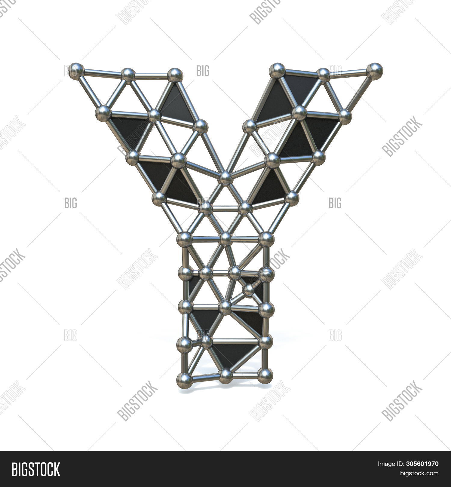 Wire Low Poly Black Image & Photo (Free Trial) | Bigstock