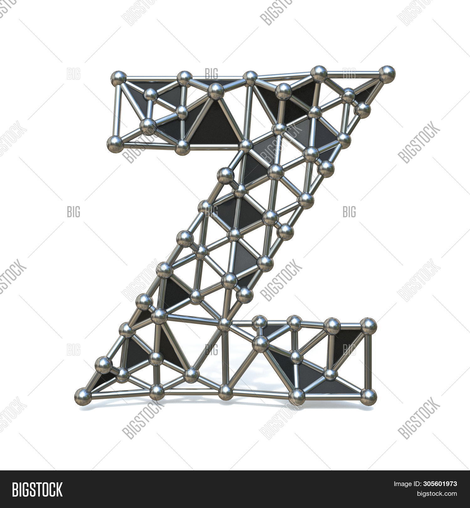 Wire Low Poly Black Image & Photo (Free Trial) | Bigstock