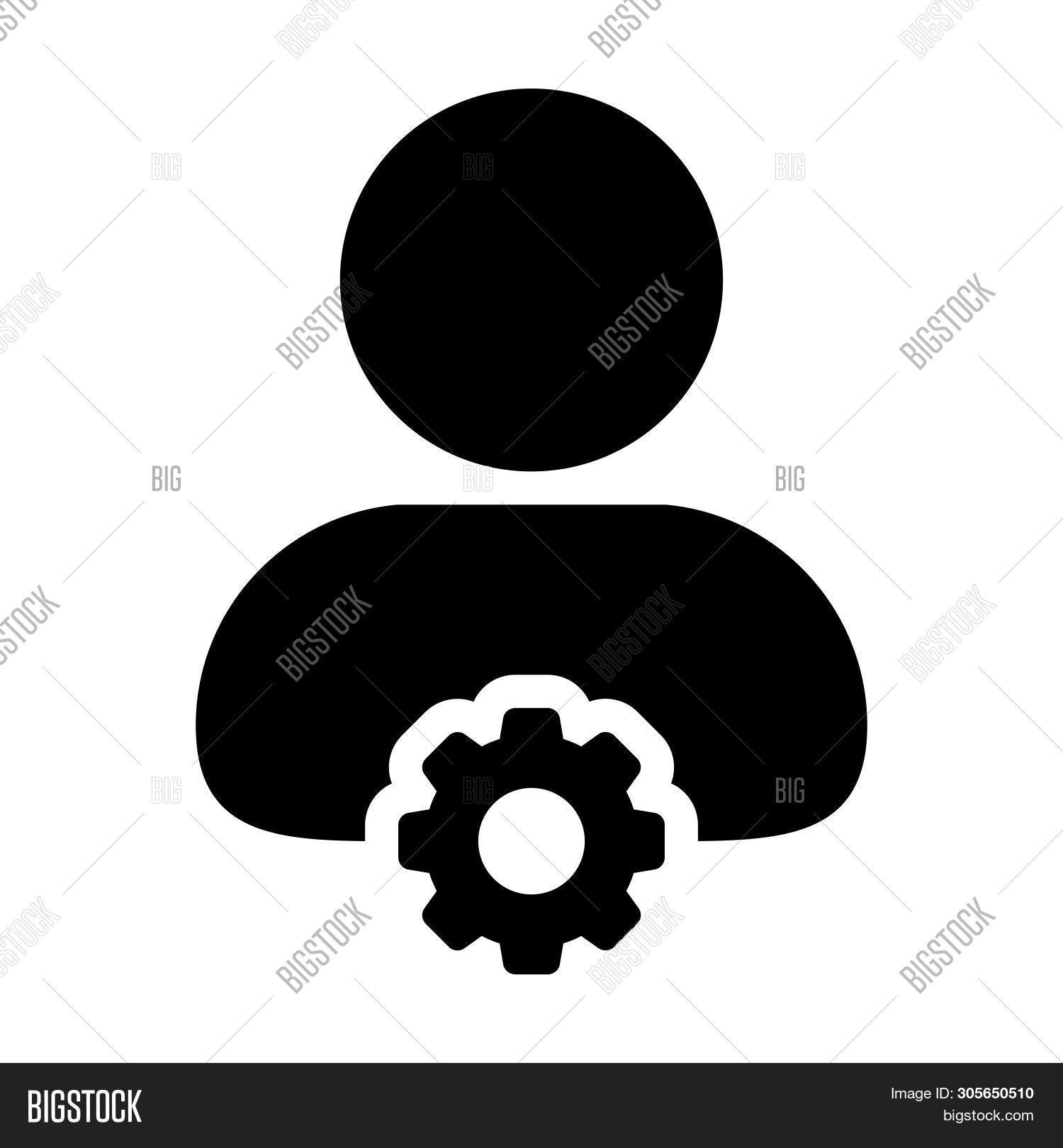 Factory Worker Icon Vector & Photo (Free Trial) | Bigstock