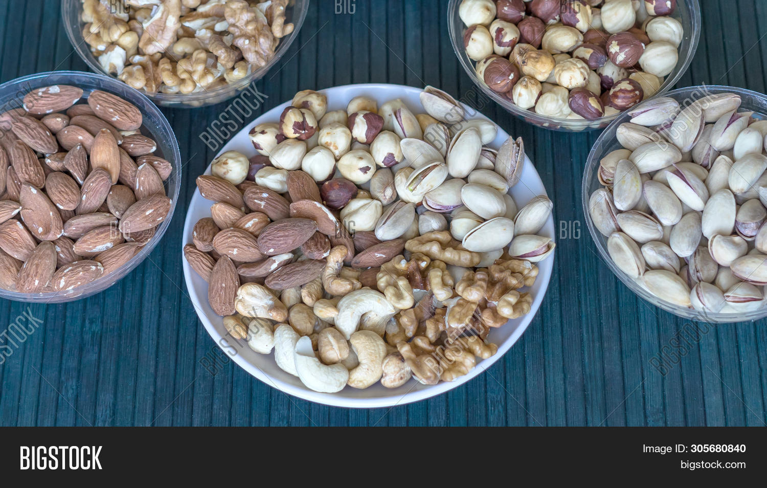 Healthy Food. Nuts Mix Image & Photo (Free Trial) | Bigstock