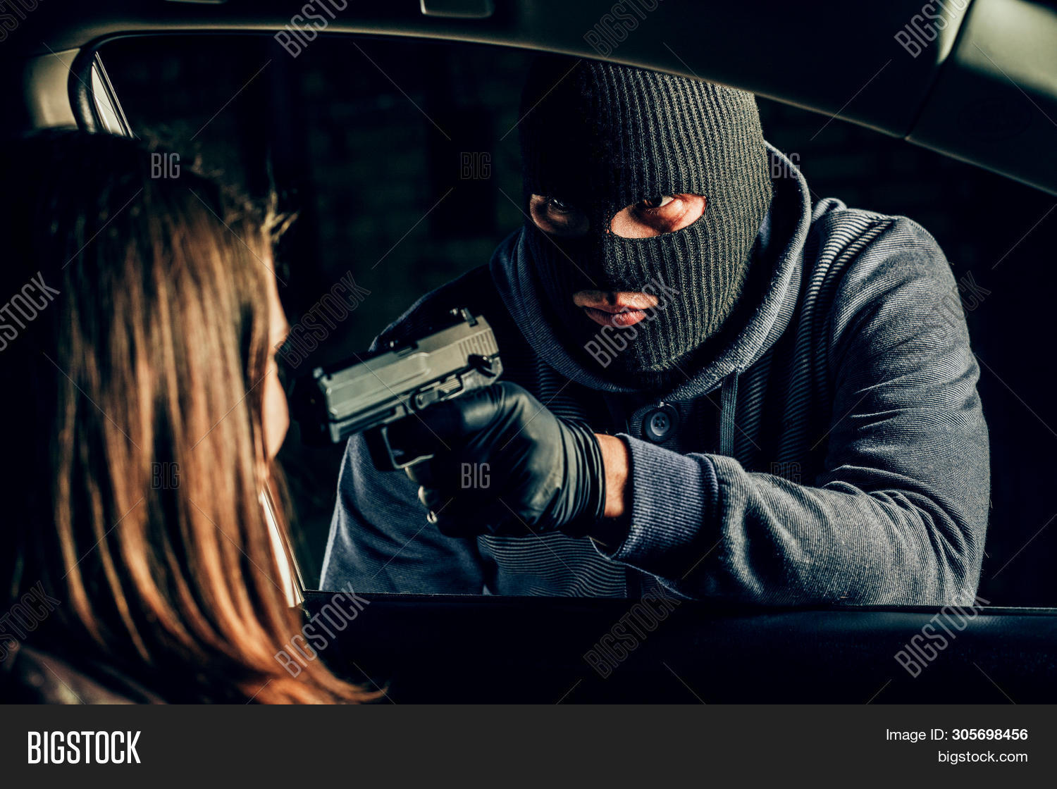 Masked Robber Gun Image & Photo (Free Trial) | Bigstock