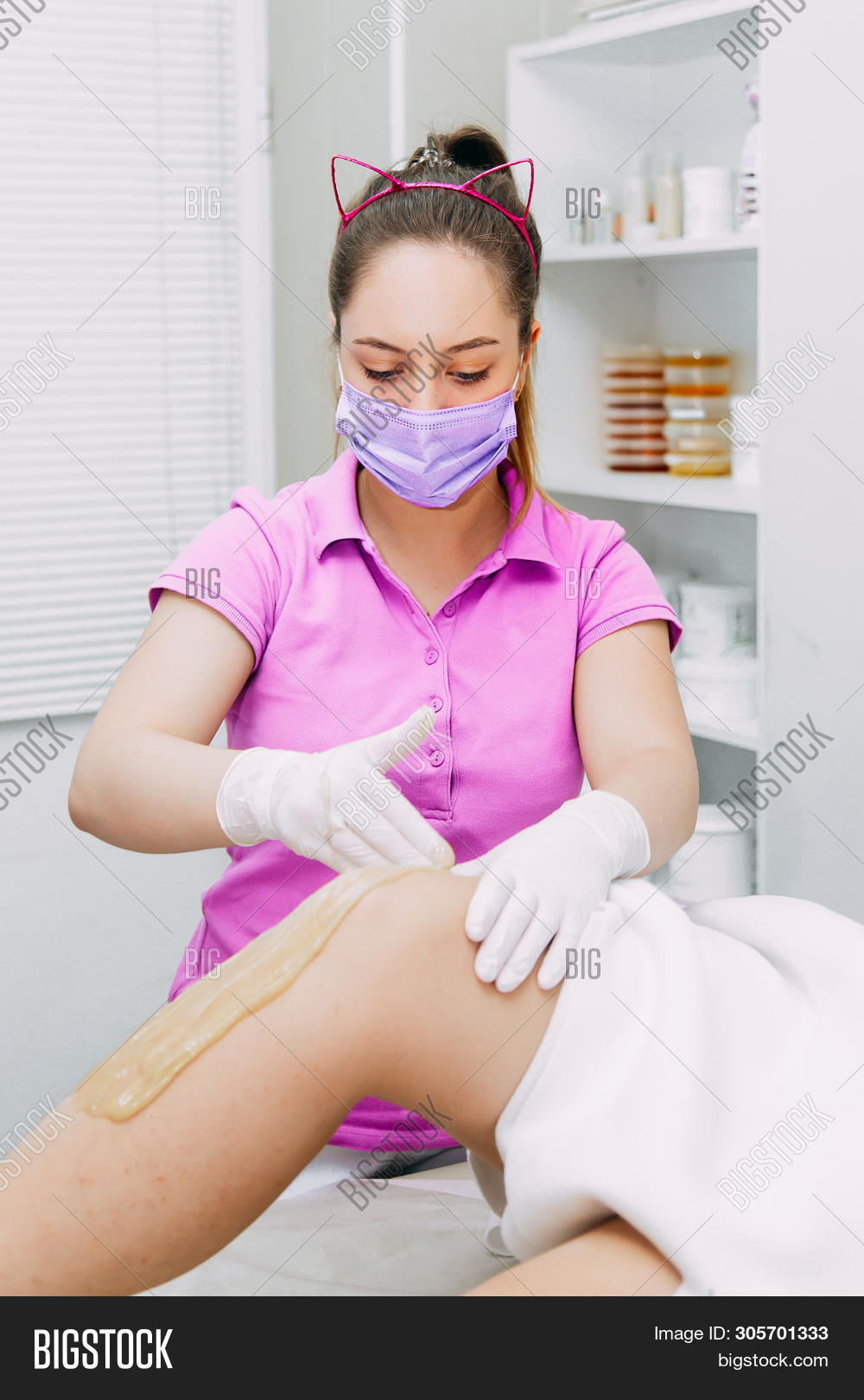 Wax Depilation. Image & Photo (Free Trial) | Bigstock