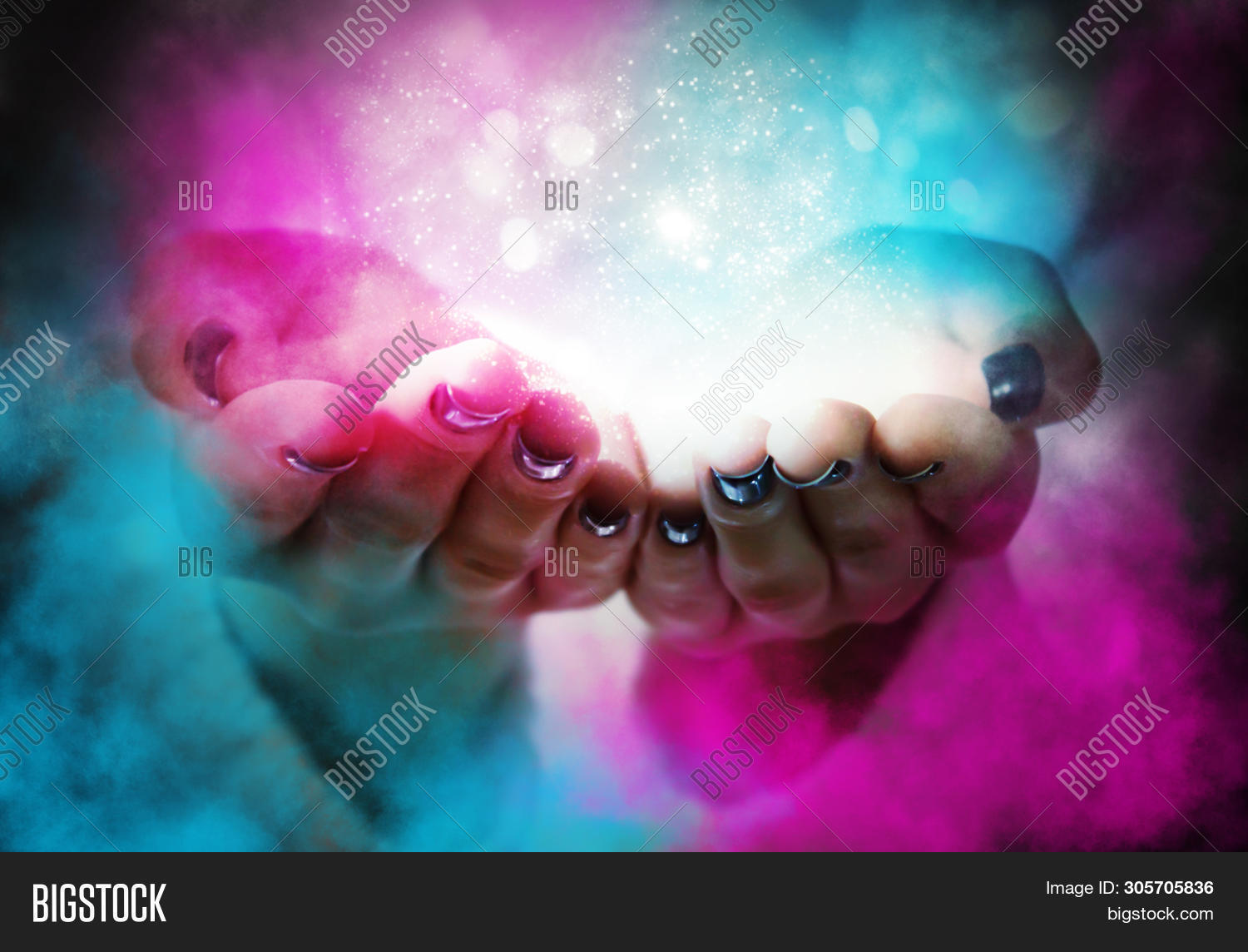 Magic Particles On Image & Photo (Free Trial) | Bigstock