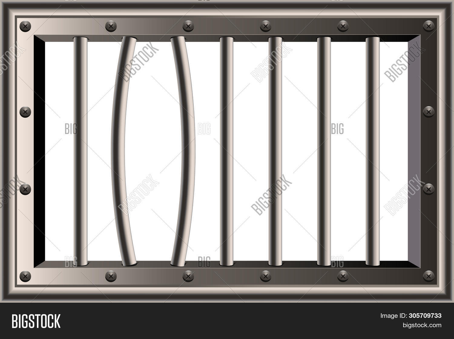 Jail Bars Graphic