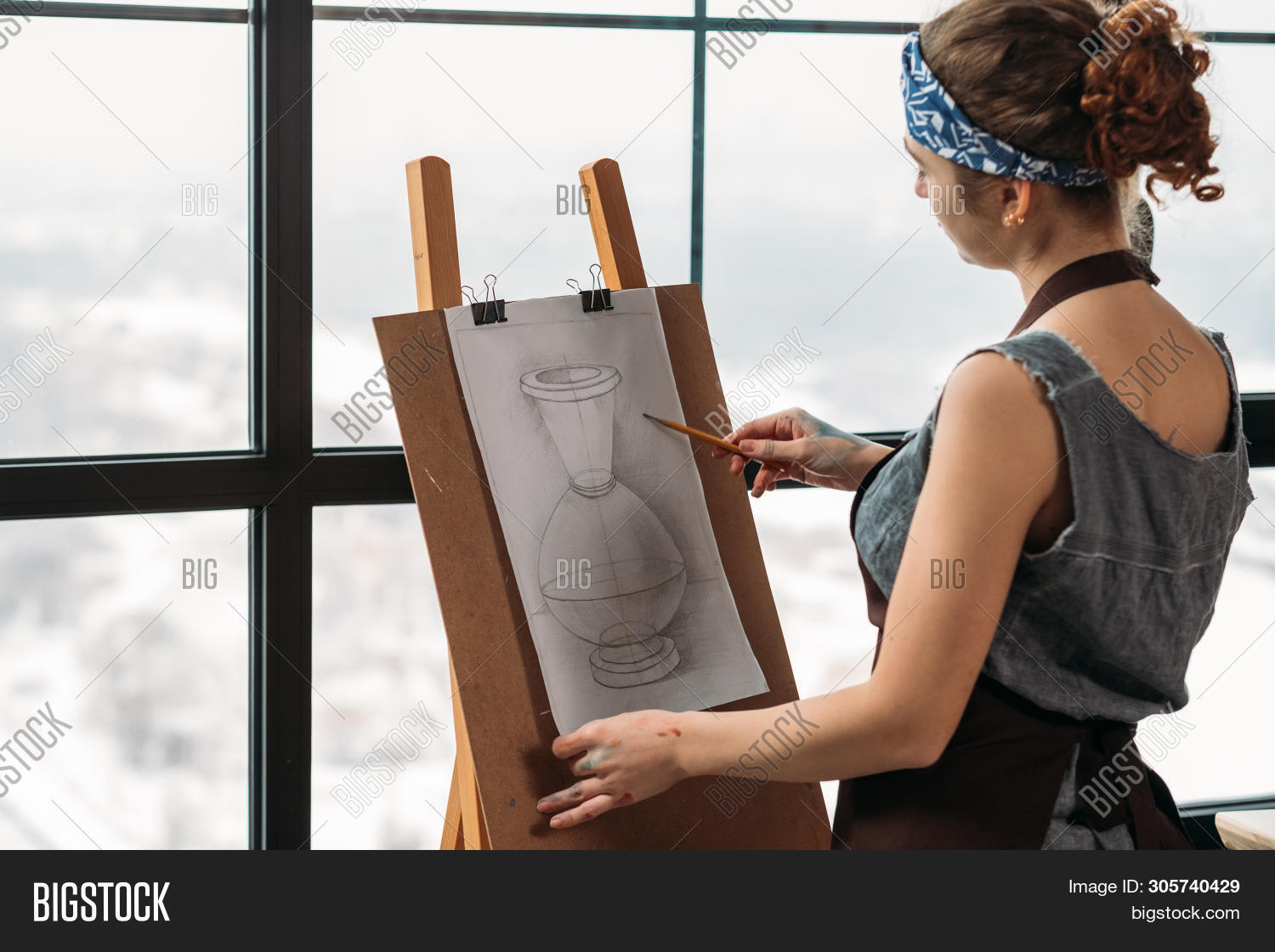 Art Class. Side View Image & Photo (Free Trial) | Bigstock