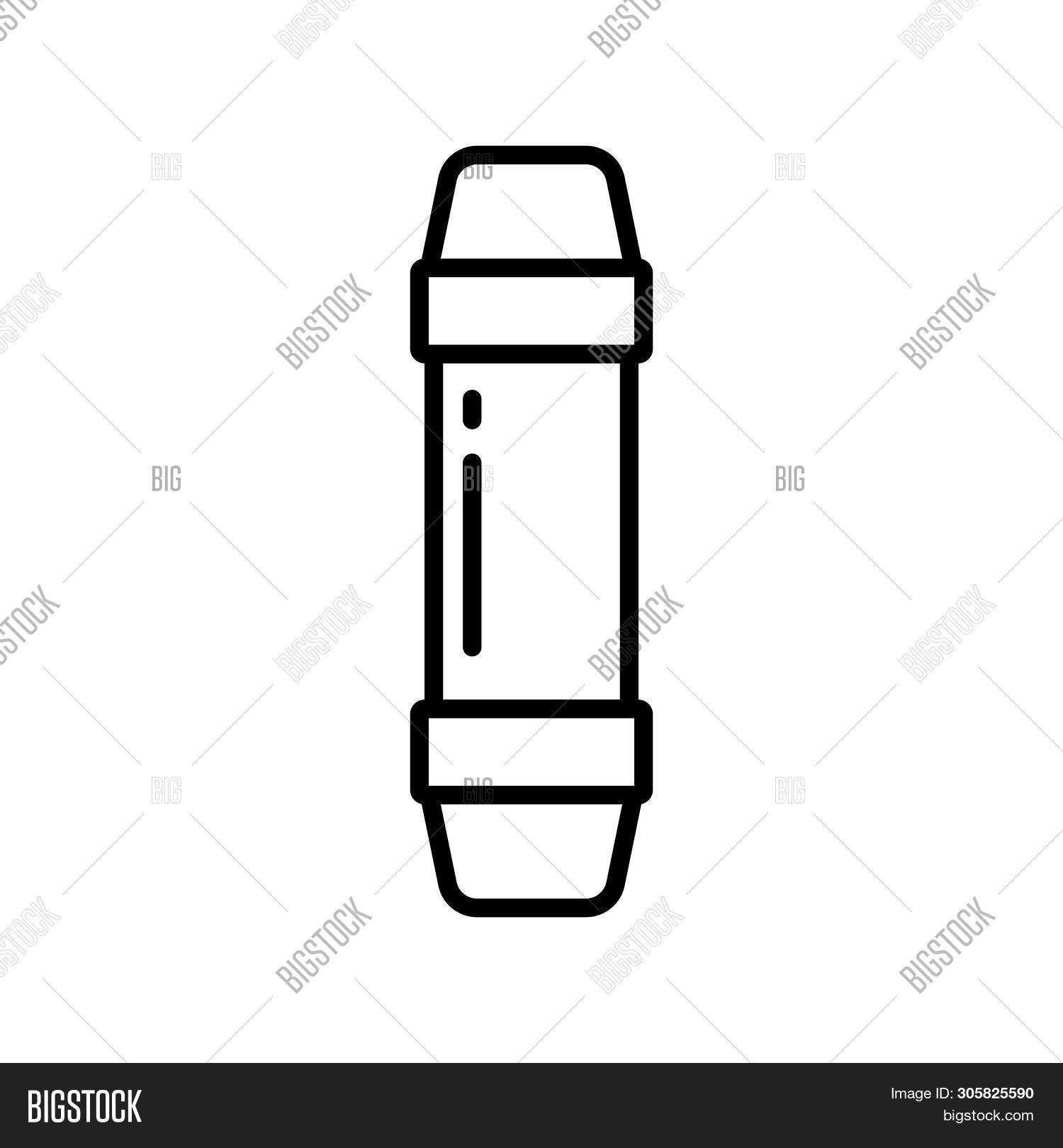 Pneumatic Tube Outline Image & Photo (Free Trial) | Bigstock