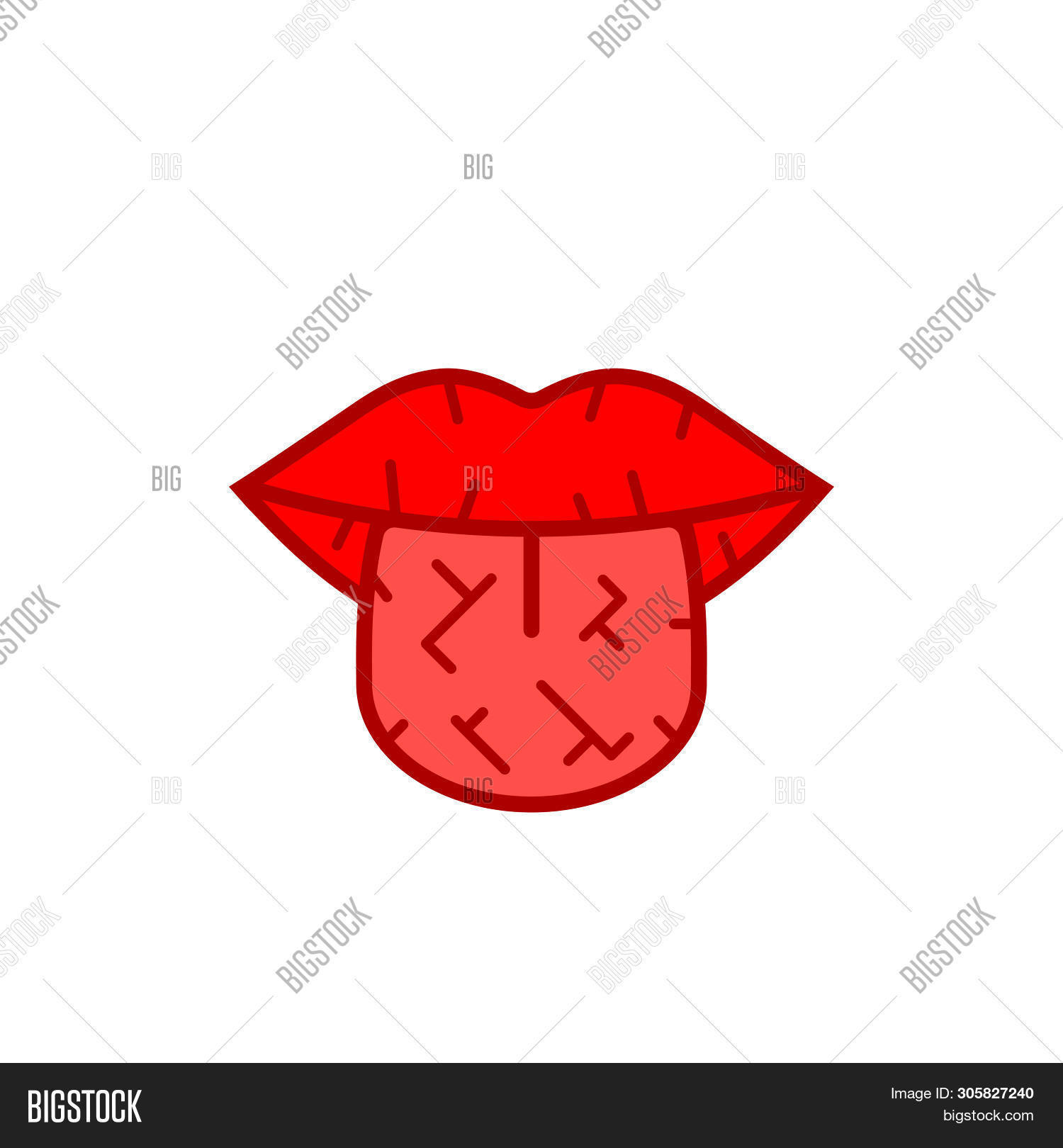 Dry Mouth Icon. Image & Photo (Free Trial) | Bigstock