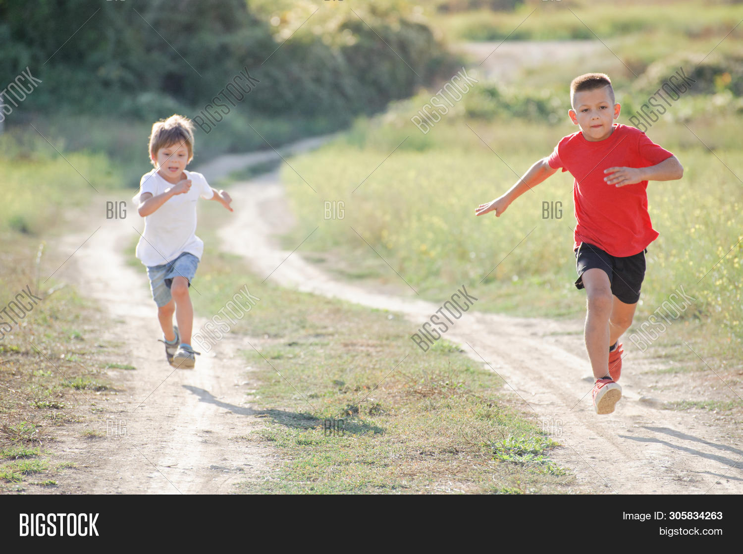 Running Pursuit Two Image & Photo (Free Trial) | Bigstock