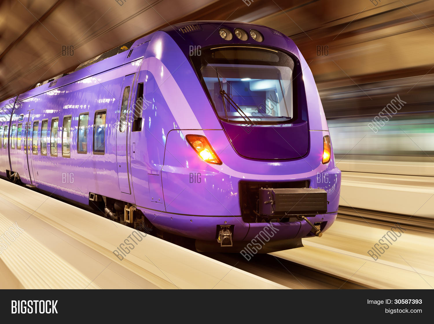 High Speed Train Image & Photo (Free Trial) | Bigstock