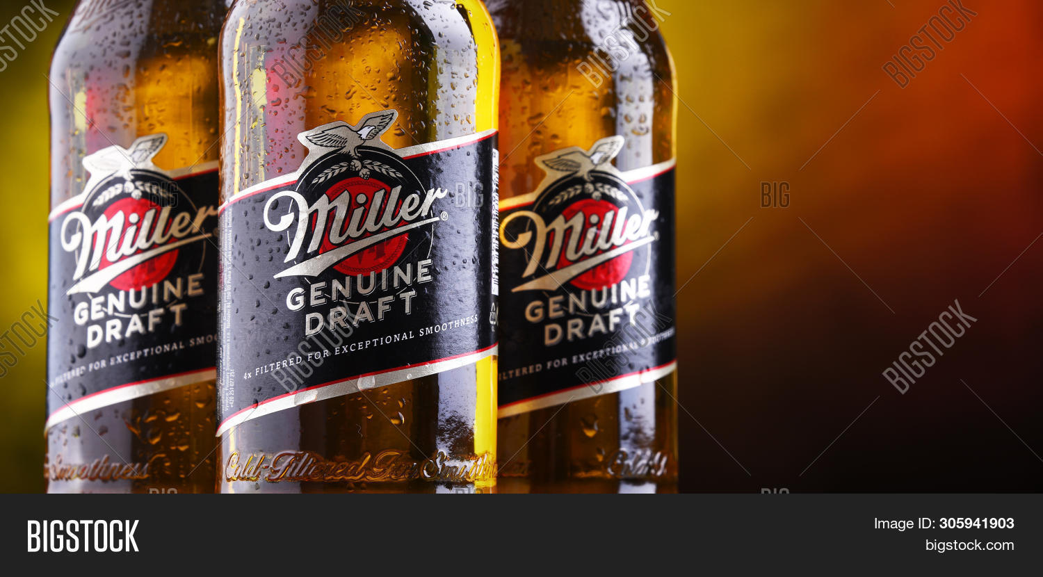 Bottles Miller Genuine Image & Photo (Free Trial) | Bigstock