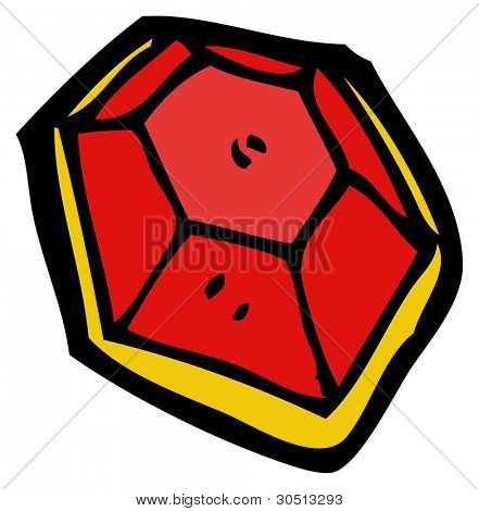 Cartoon Ruby Image & Photo (Free Trial) | Bigstock