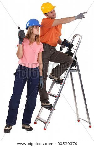 Couple Handyman Image & Photo (Free Trial) | Bigstock