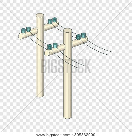 Poles Wires Icon. Vector & Photo (Free Trial) | Bigstock