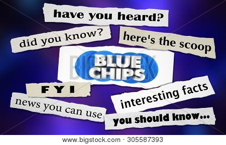 Blue Chips Top Image & Photo (Free Trial) | Bigstock