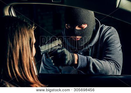 Masked Robber Gun Image & Photo (Free Trial) | Bigstock